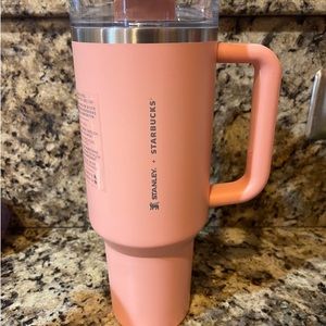 Stanley | Kitchen | Starbucks Stanley Peach Tumbler 4oz 2023 Target ...